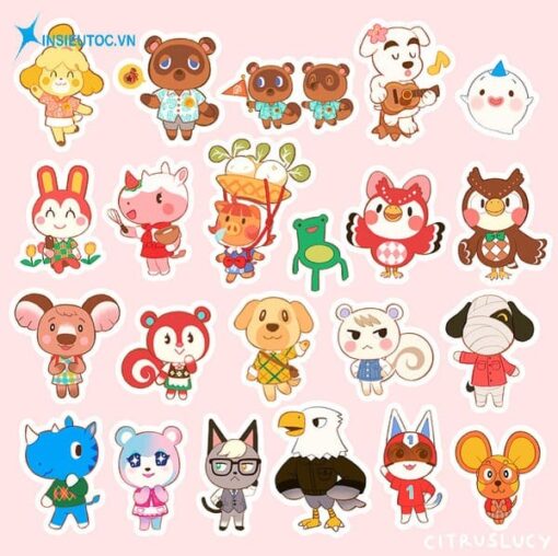 59+ Các mẫu sticker đẹp, hình ảnh sticker trang trí đẹp - In Siêu Tốc VN