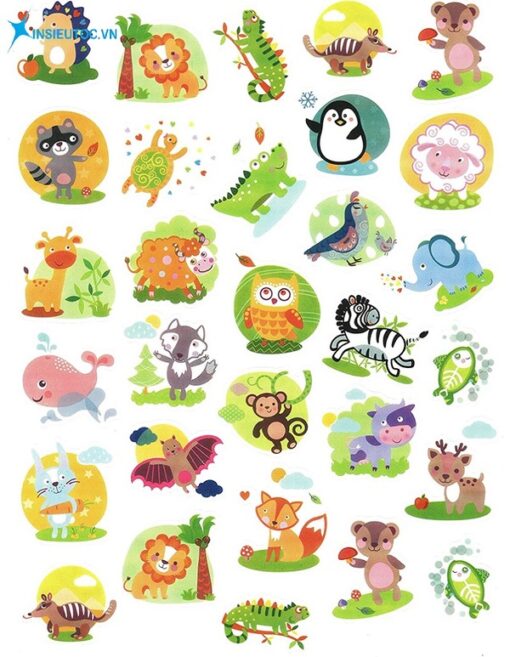 59+ Các mẫu sticker đẹp, hình ảnh sticker trang trí đẹp - In Siêu Tốc VN