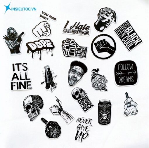 59+ Các mẫu sticker đẹp, hình ảnh sticker trang trí đẹp - In Siêu Tốc VN