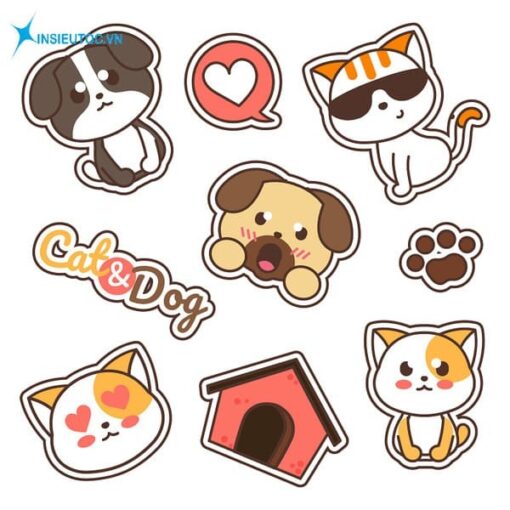 59+ Các mẫu sticker đẹp, hình ảnh sticker trang trí đẹp - In Siêu Tốc VN