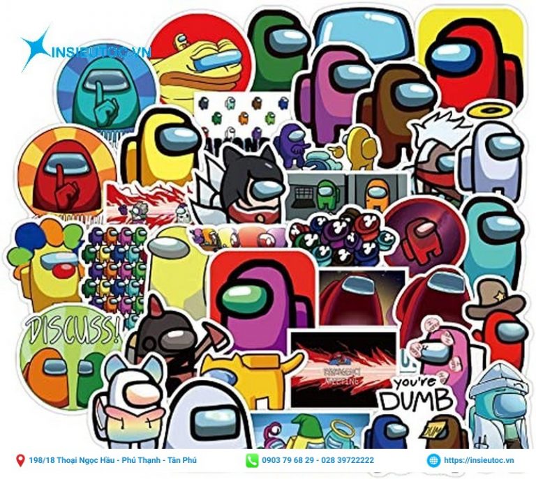 In Sticker Giá Rẻ, In Decal Sticker Đẹp tại HCM