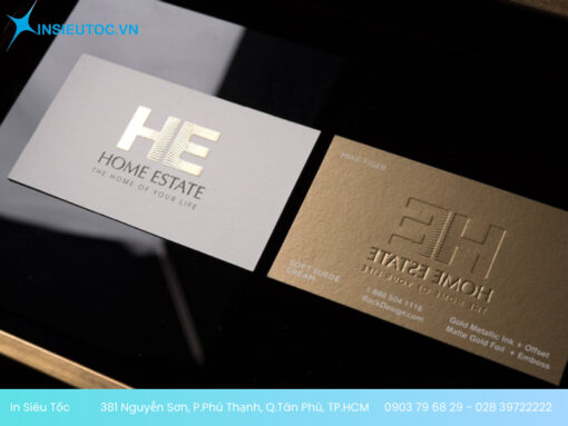 In Name Card Giá Rẻ TPHCM - In Card Visit Nhanh - Giá 12K/Hộp