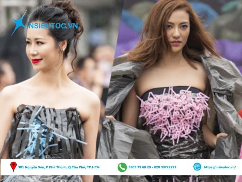 Tận Dụng Sản Phẩm Tái Chế Từ Giấy Để Làm Trang Phục