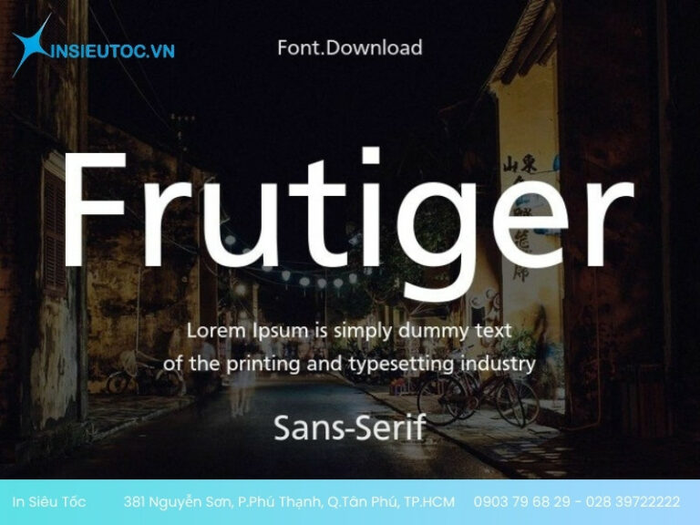 7+ font chữ đẹp thiết kế Name Card phổ biến nhất hiện nay