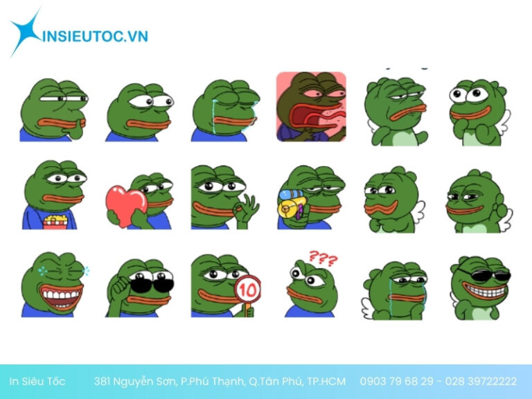 11+ Mẫu bộ Sticker Zalo hài hước, dí dỏm, độc lạ, dễ thương