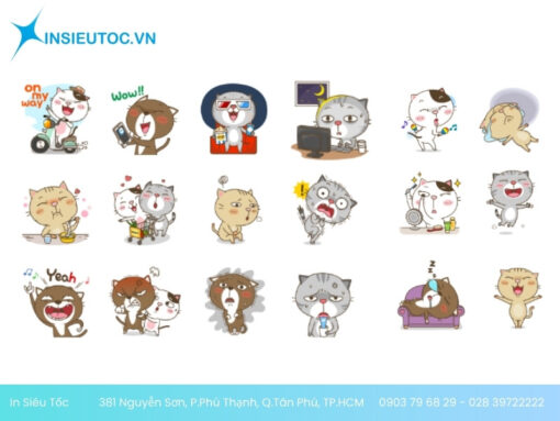 11+ Mẫu bộ Sticker Zalo hài hước, dí dỏm, độc lạ, dễ thương