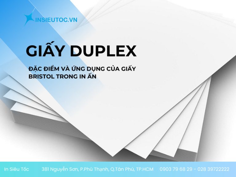 Giấy Duplex là gì? Phân loại và ứng dụng trong in ấn