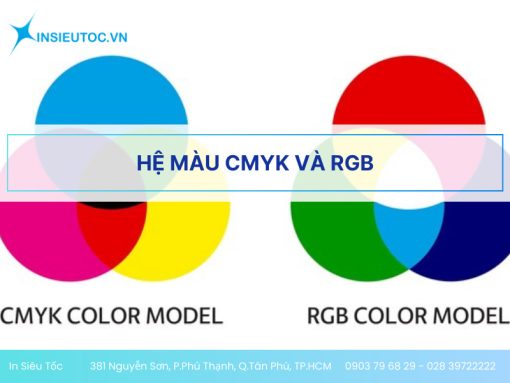 Phân biệt 02 hệ màu CMYK và RGB chi tiết nhất