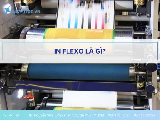 In flexo là gì? Ứng dụng của kỹ thuật in flexo hiện nay