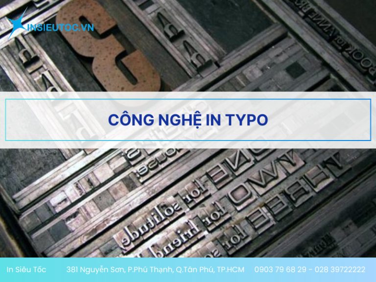 In typo là gì? Tất tần tật về kỹ thuật in typo