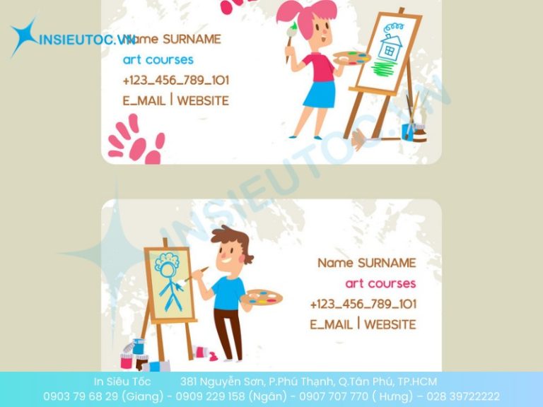 In Name Card Số Lượng Ít Giá Rẻ Tại TpHCM
